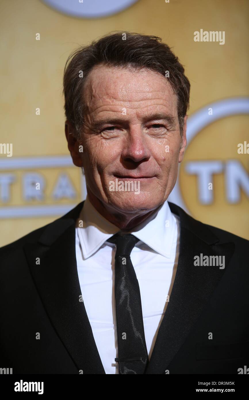 Los Angeles, USA. 18th Jan, 2014. Actor Bryan Cranston poses in the ...