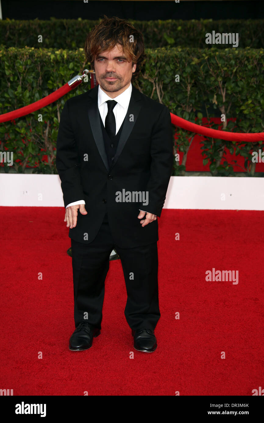 Los Angeles, USA. 18th Jan, 2014. Actor Peter Dinklage attends the 20th ...