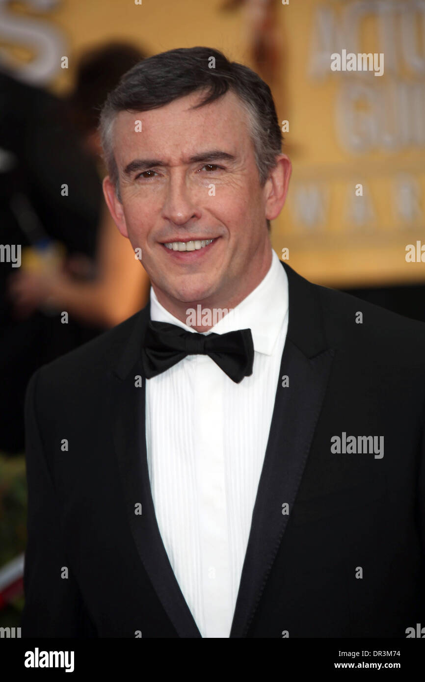 Los Angeles, USA. 18th Jan, 2014. Actor Steve Coogan attends the 20th ...