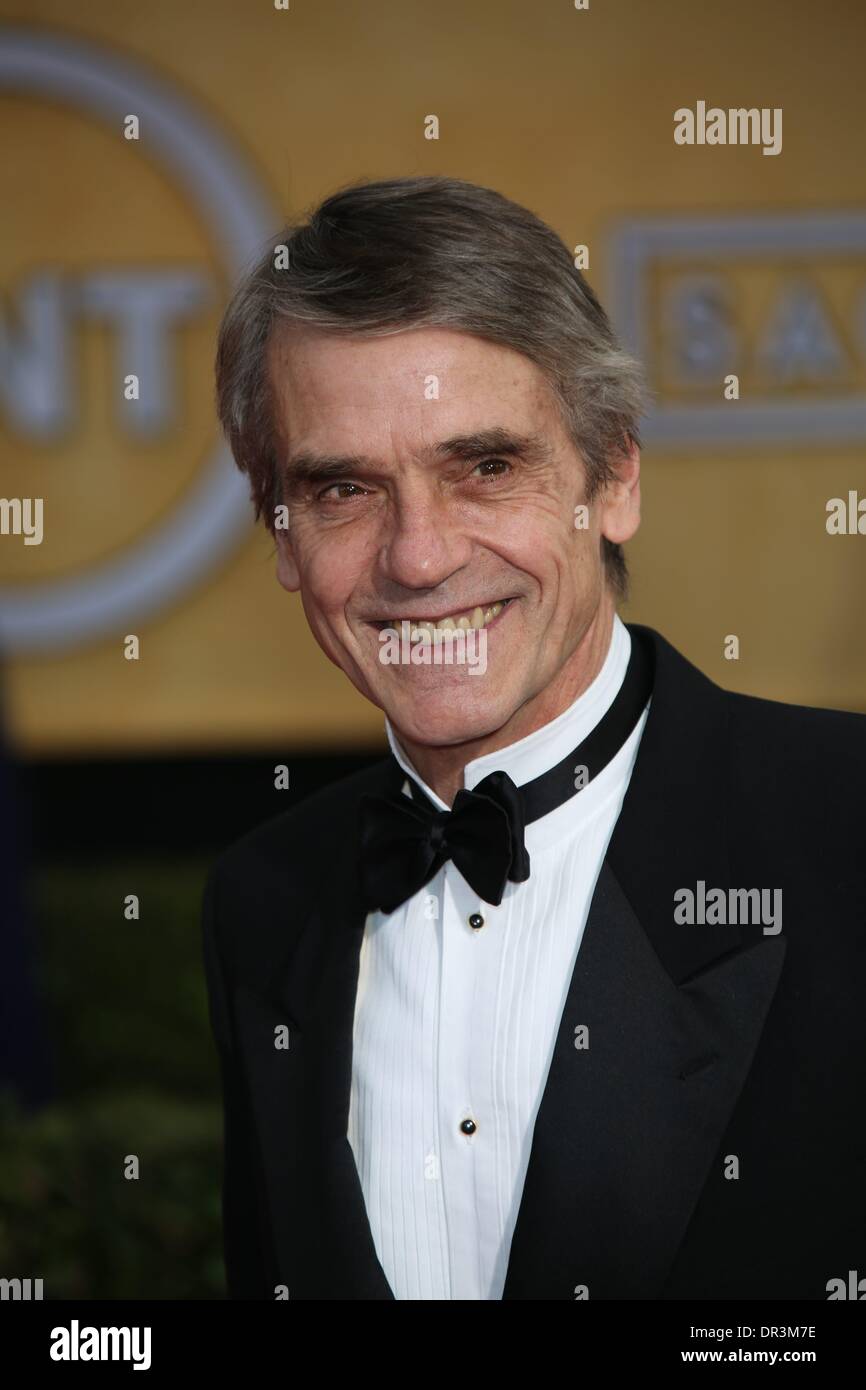 Los Angeles, USA. 18th Jan, 2014. Actor Jeremy Irons attends the 20th ...