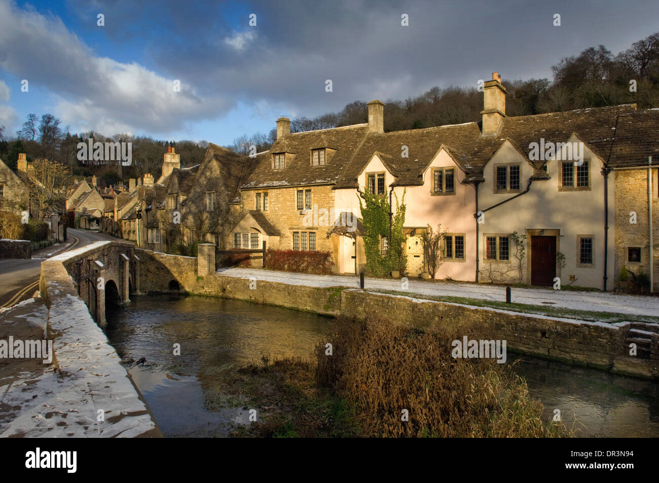 Castle Coombe, Wiltshire, UK, a popular film and tv location including ...