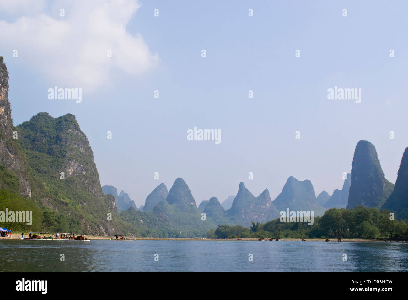 Scenic mountains in Guilin, China Stock Photo - Alamy