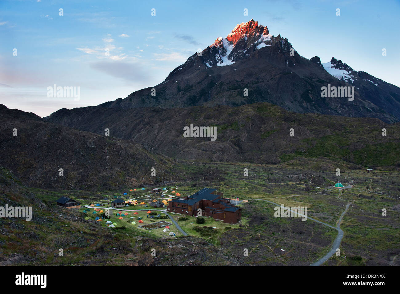 Paine grande lodge hi-res stock photography and images - Alamy