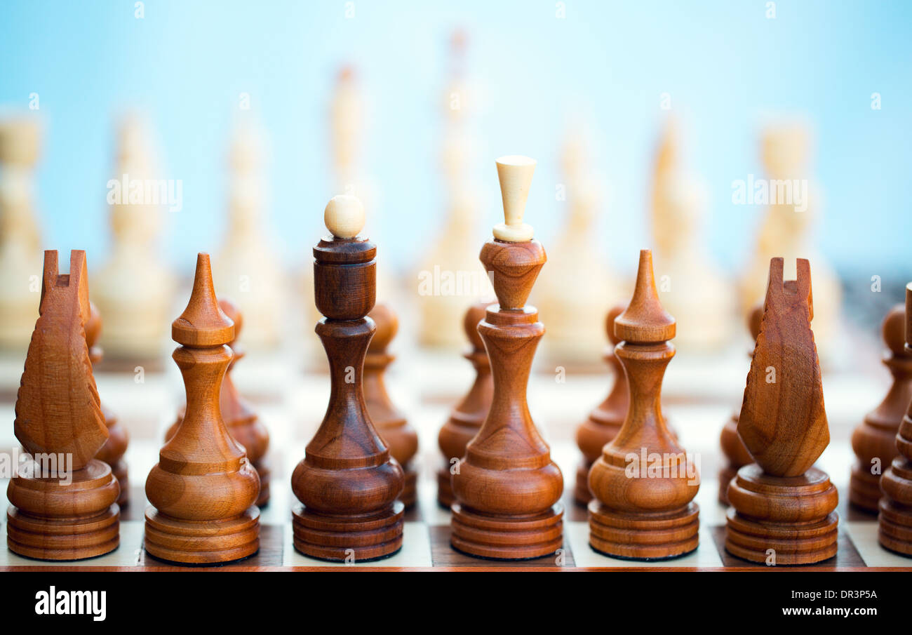 Chess pieces hi-res stock photography and images - Alamy