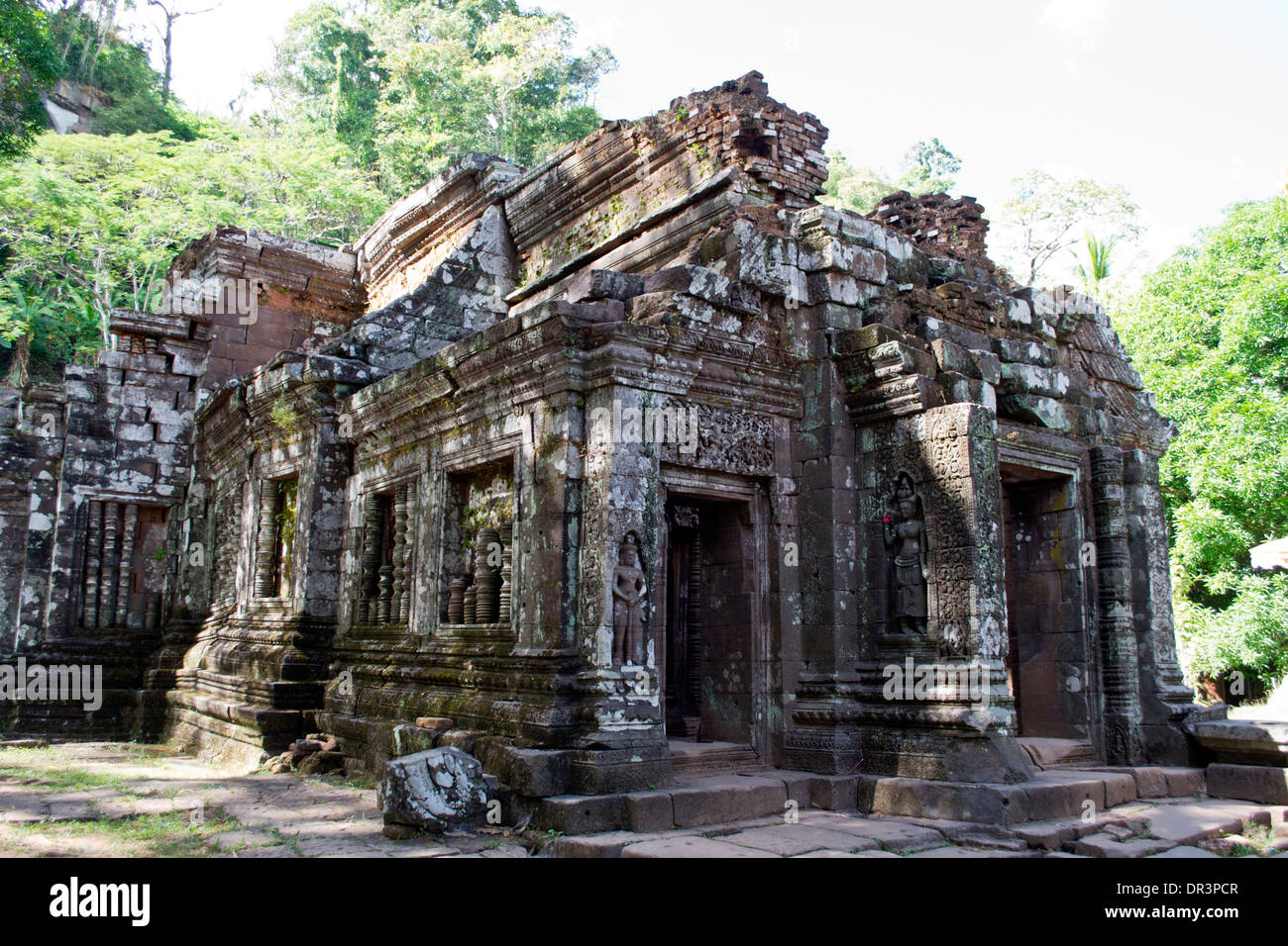 Wat Phu, Laos Stock Photo - Alamy