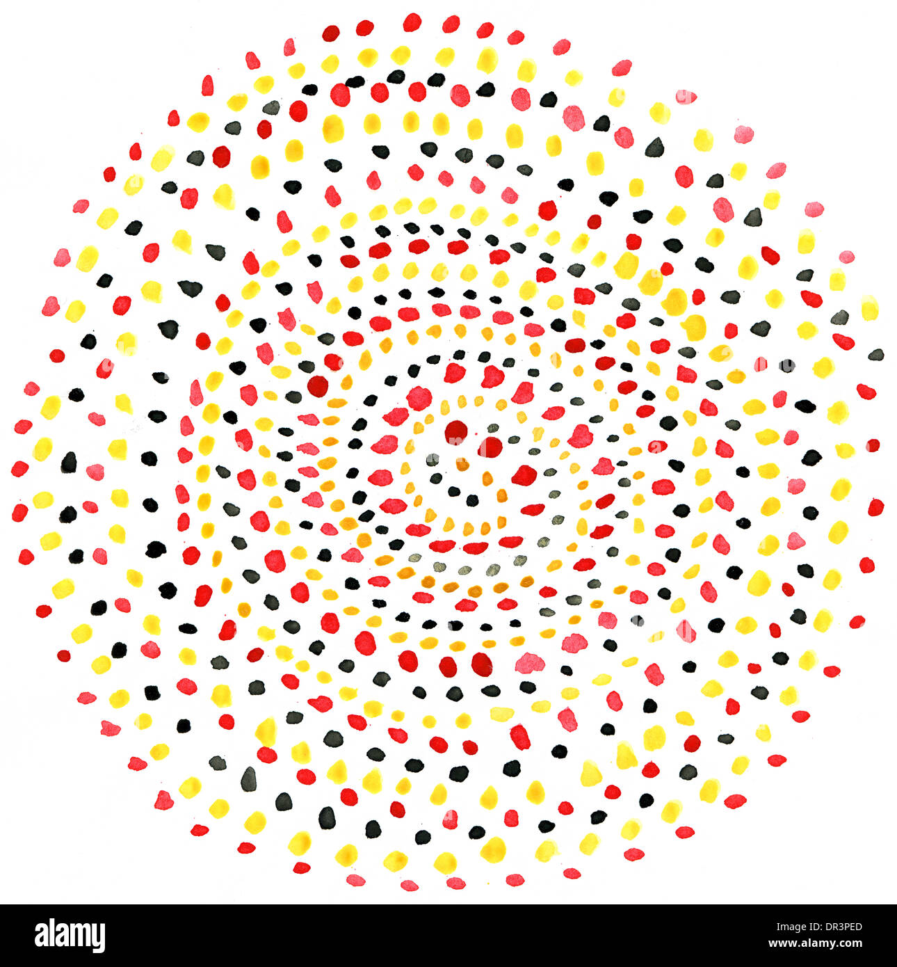 Colorful drops of paint as background Stock Photo - Alamy