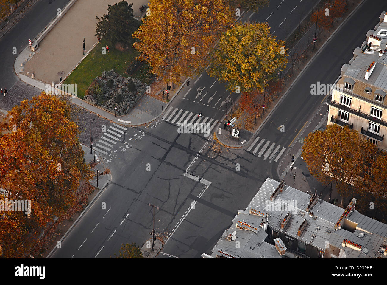 Pedestrian cross empty road hi-res stock photography and images - Alamy
