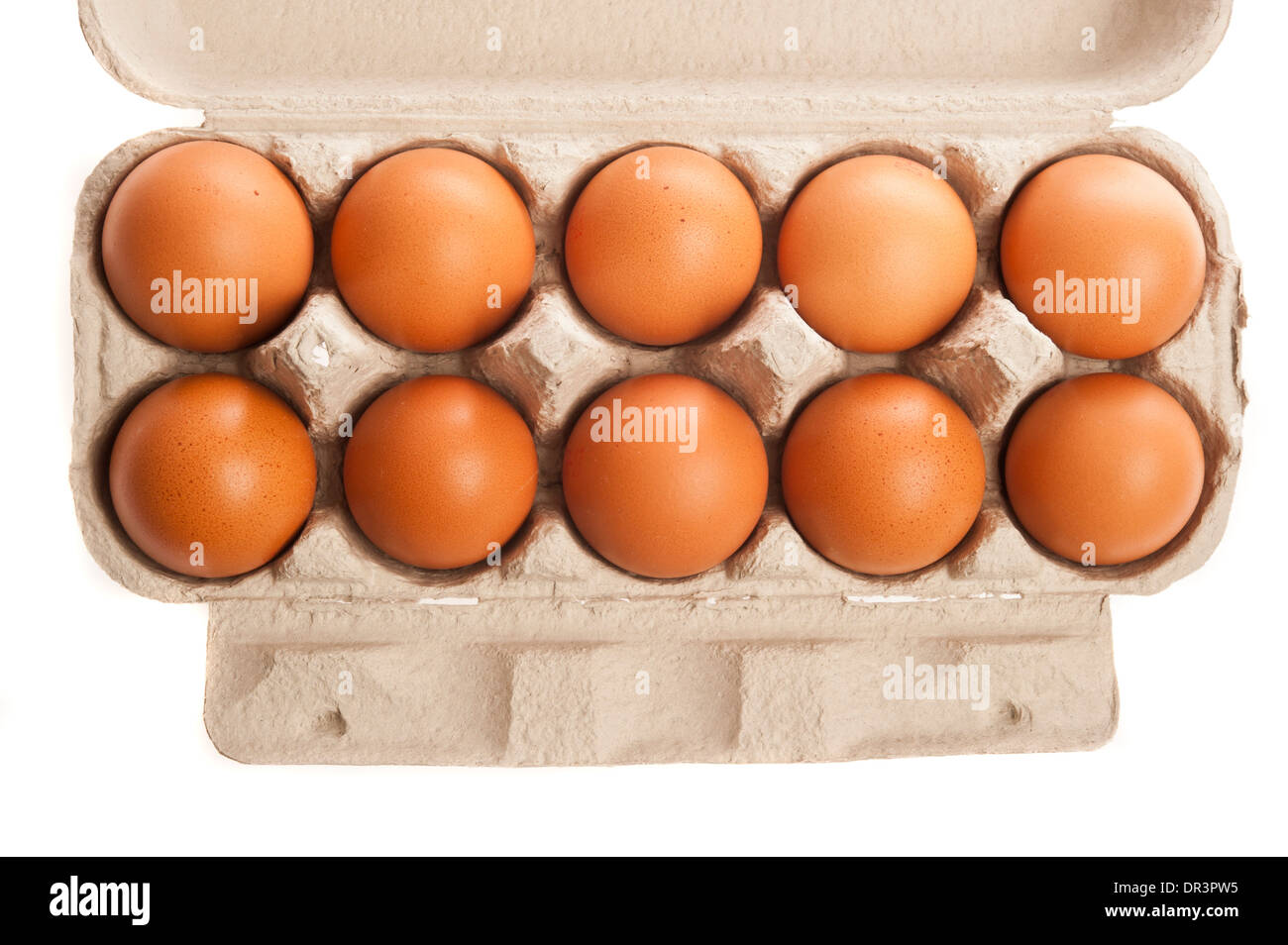 eggs in a carton box Stock Photo - Alamy