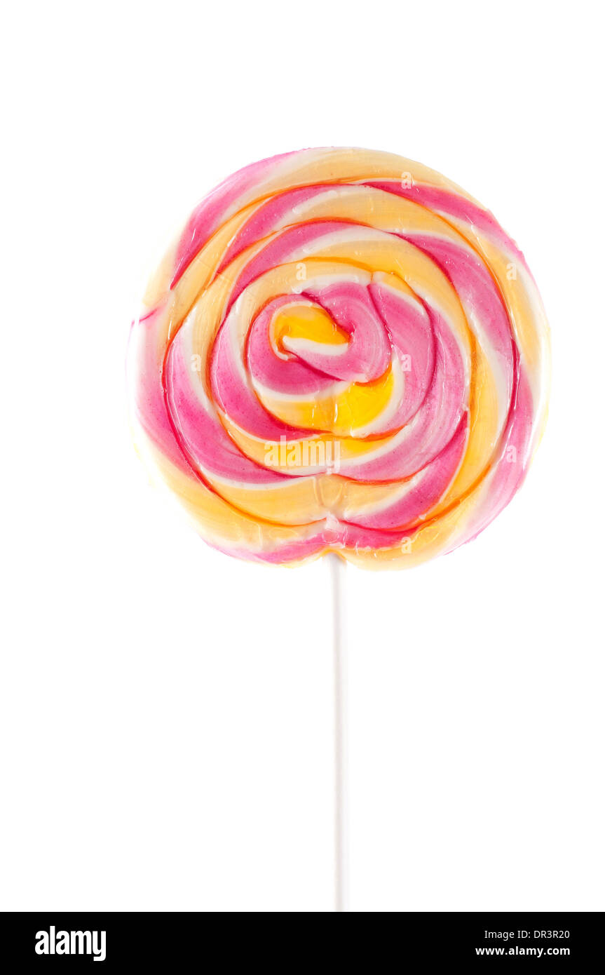 Sweet colorful lollipop Stock Photo - Alamy