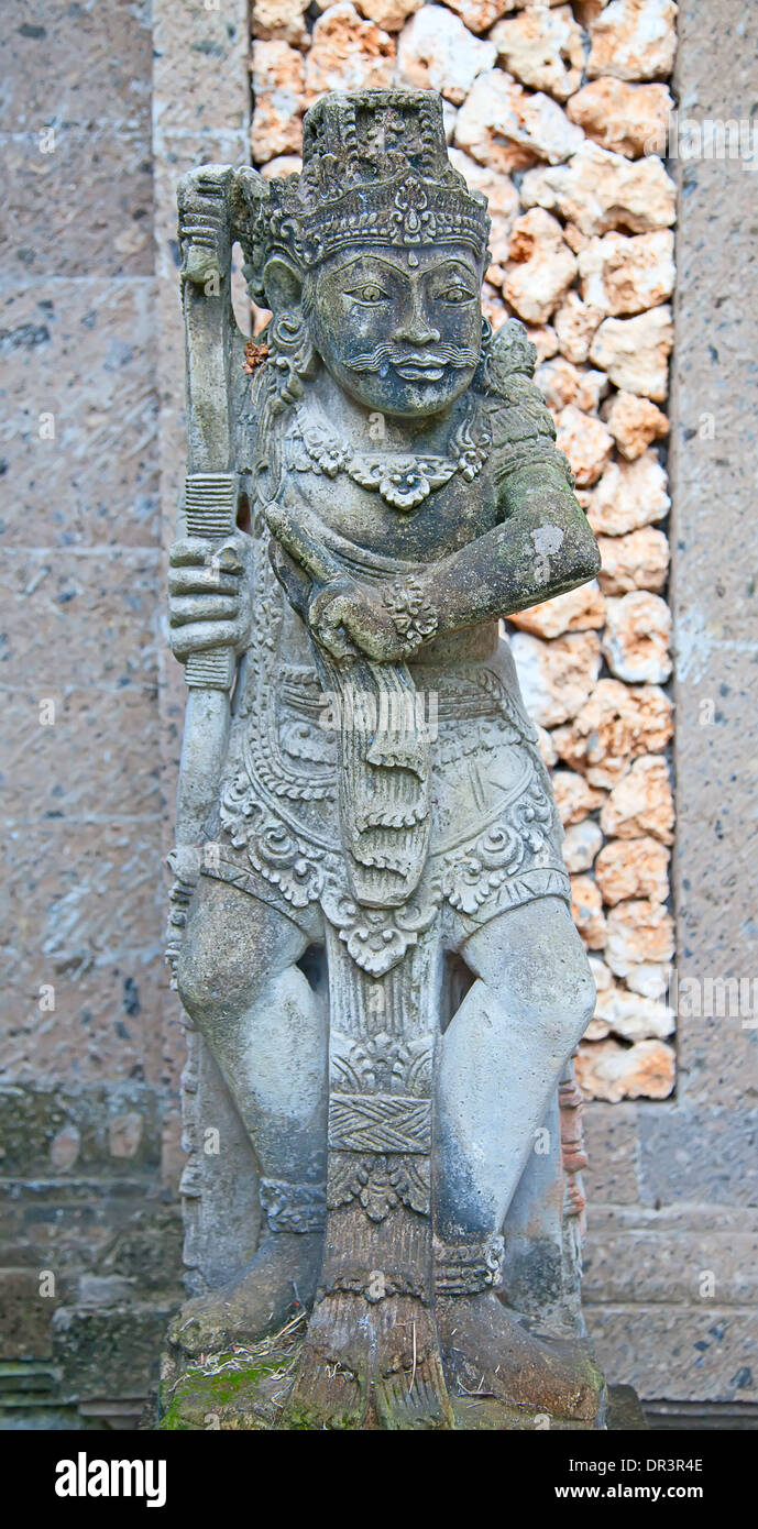 Traditional balinese sculpture on the temple entrance Stock Photo - Alamy