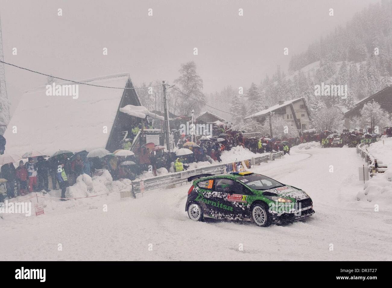 Monte Carlo, Monaco. 18th Jan, 2014. WRC Monte Carlo Rally. Drivers ...