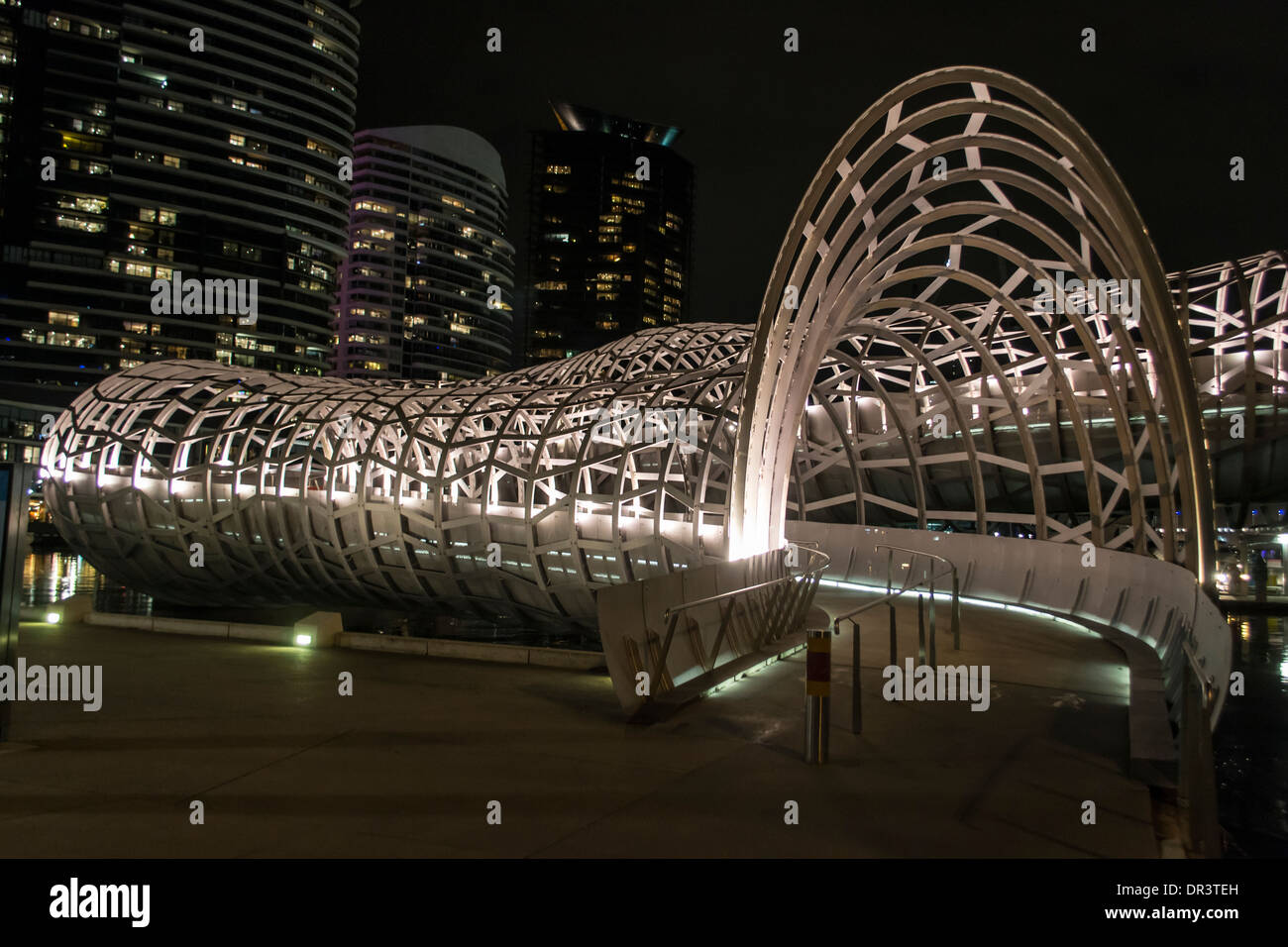 Webb Bridge, Melbourne, Australia Stock Photo - Alamy