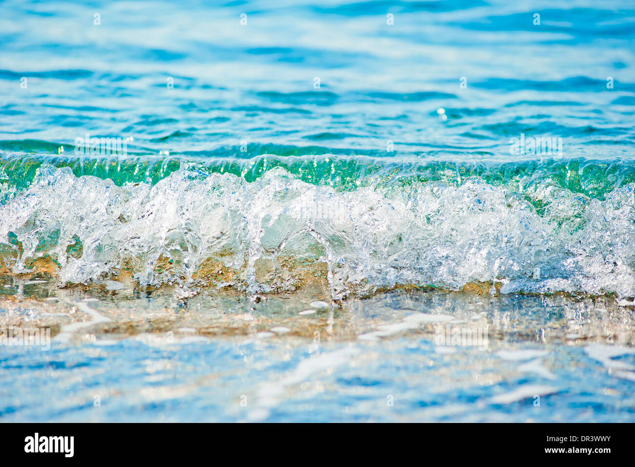 sea wave clean closeup Stock Photo - Alamy