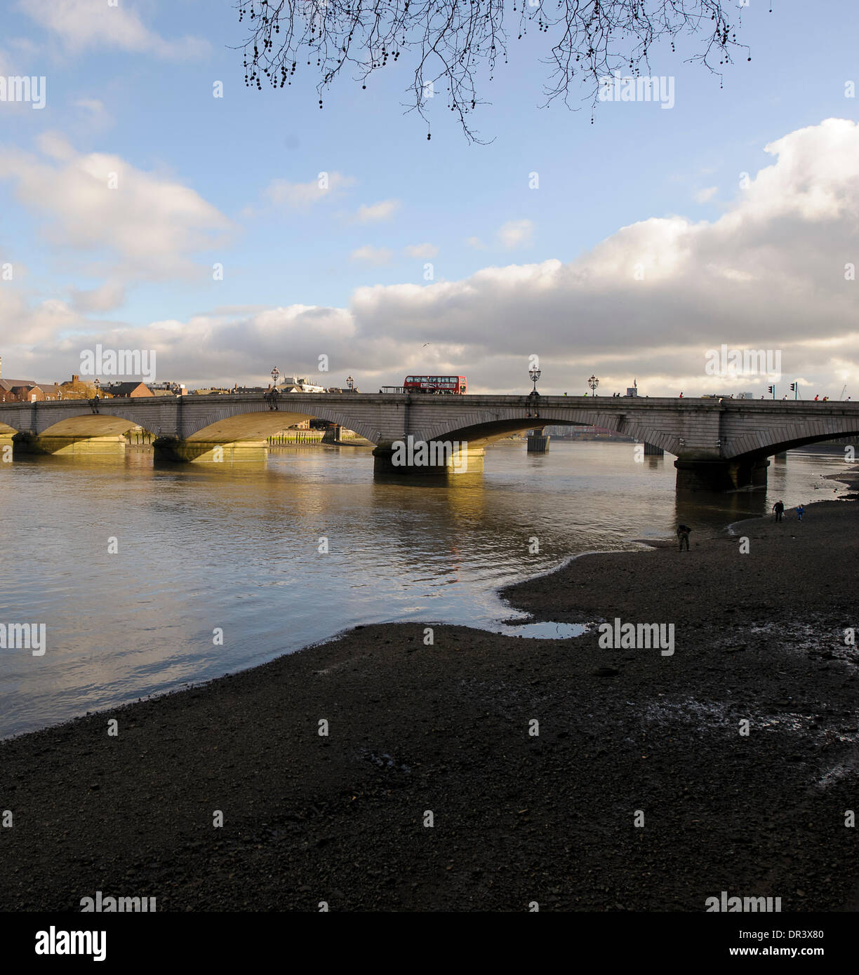 River Thames, London, England. 19th Jan 2014. Oxford University Boat ...
