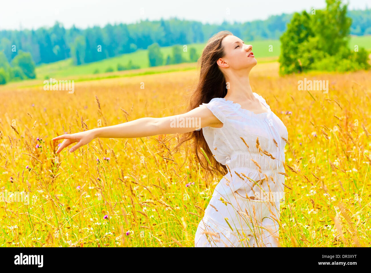 Enjoying the freedom hi-res stock photography and images - Alamy