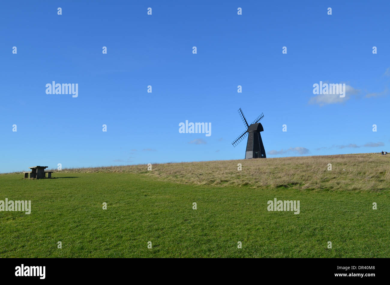 Rottingdean Smock windmill.Built in 1802 it is now restored and is one ...
