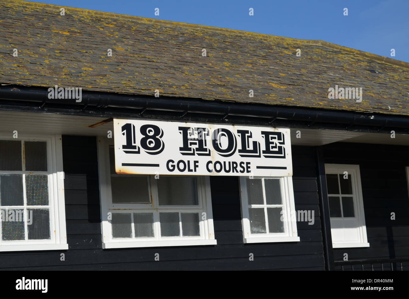 Golf course sign hi-res stock photography and images - Alamy