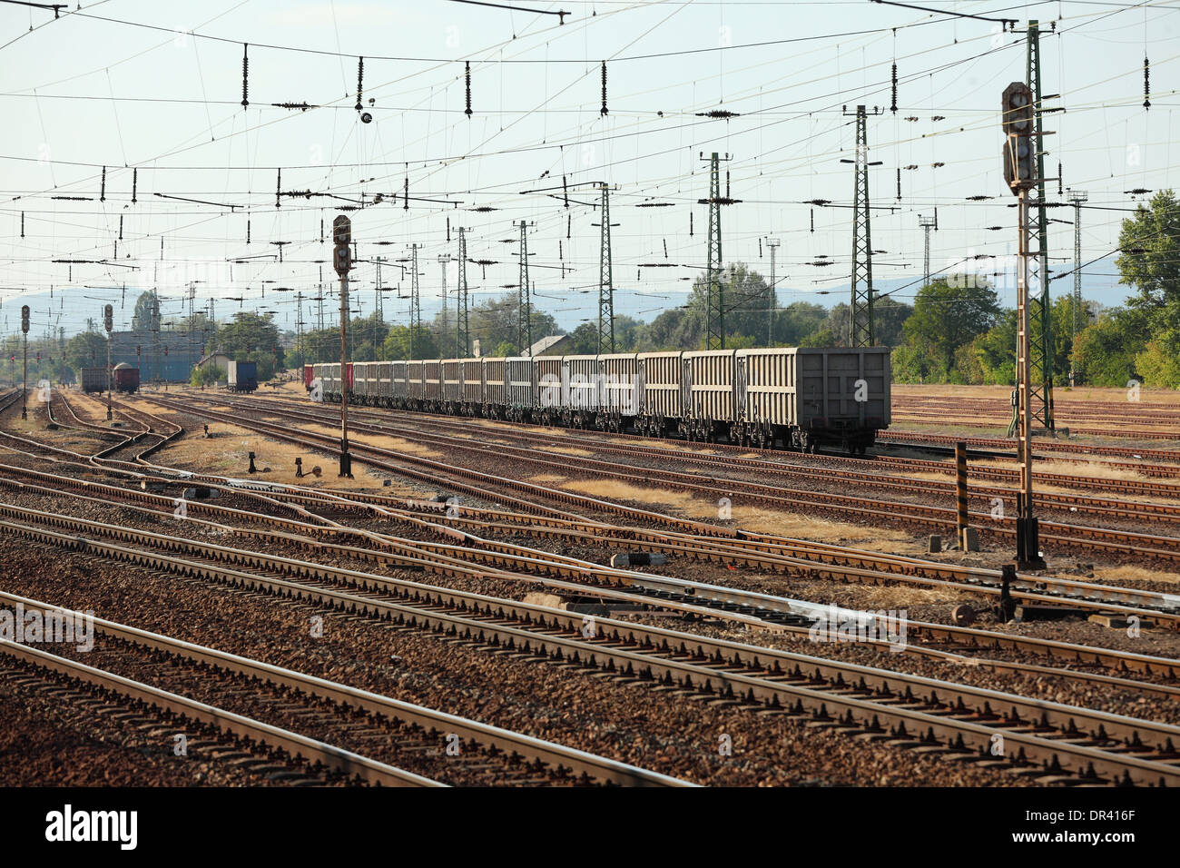 Rail railway railroad hi-res stock photography and images - Alamy