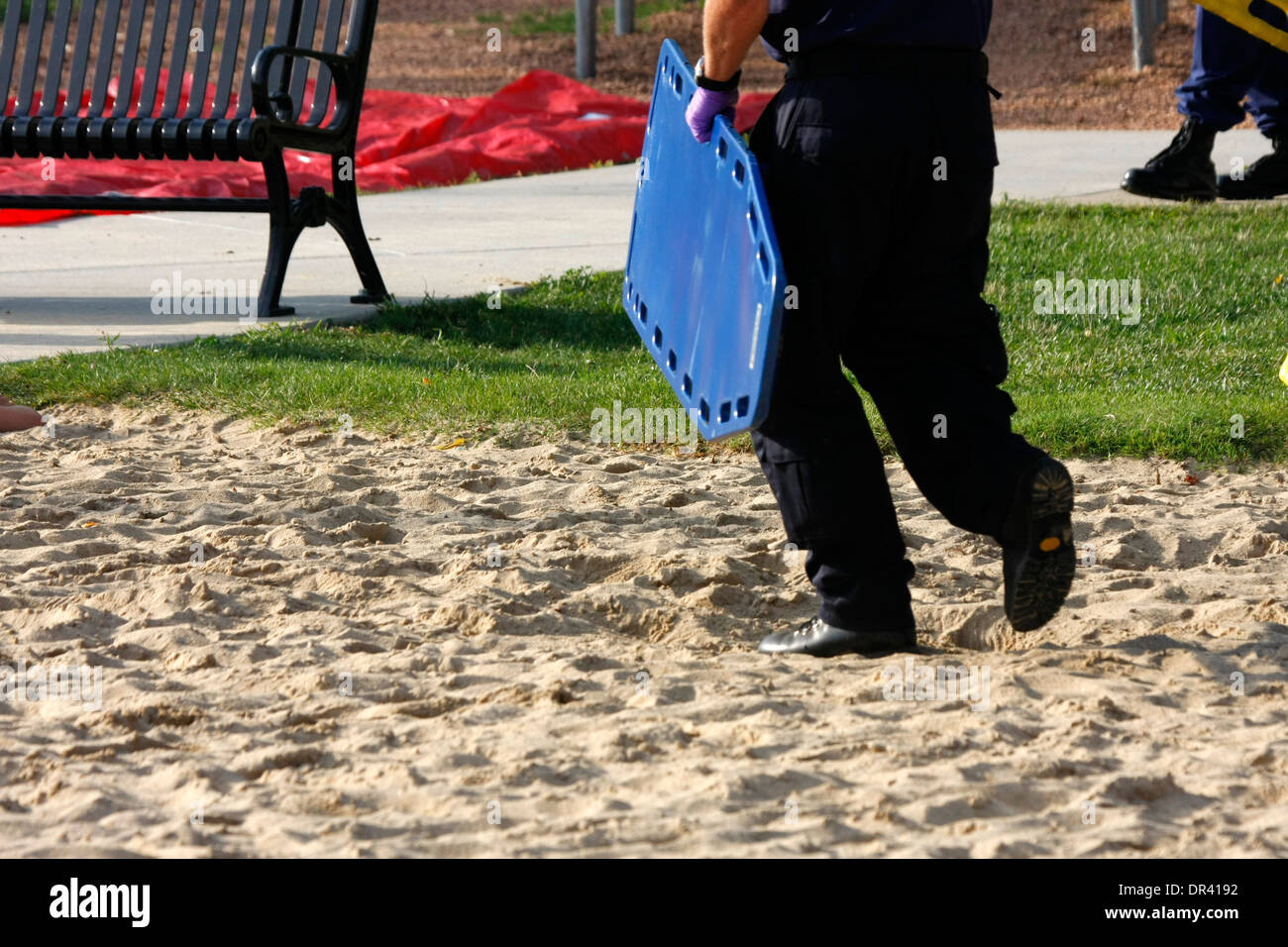 Emergency backboard hi-res stock photography and images - Alamy