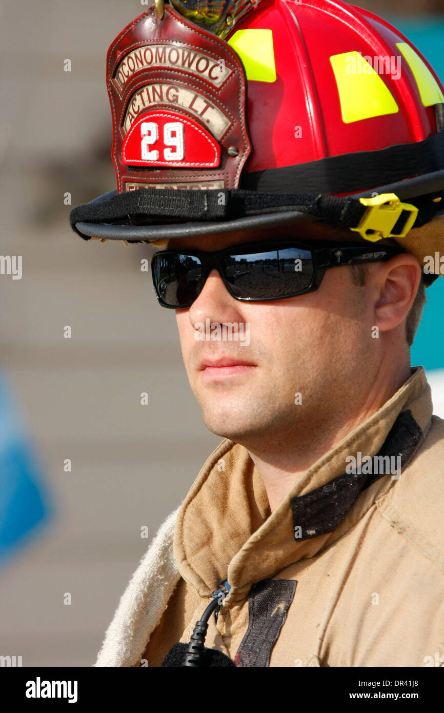 Oconomowoc Fire Department Acting Lieutenant personnel Wisconsin Stock ...