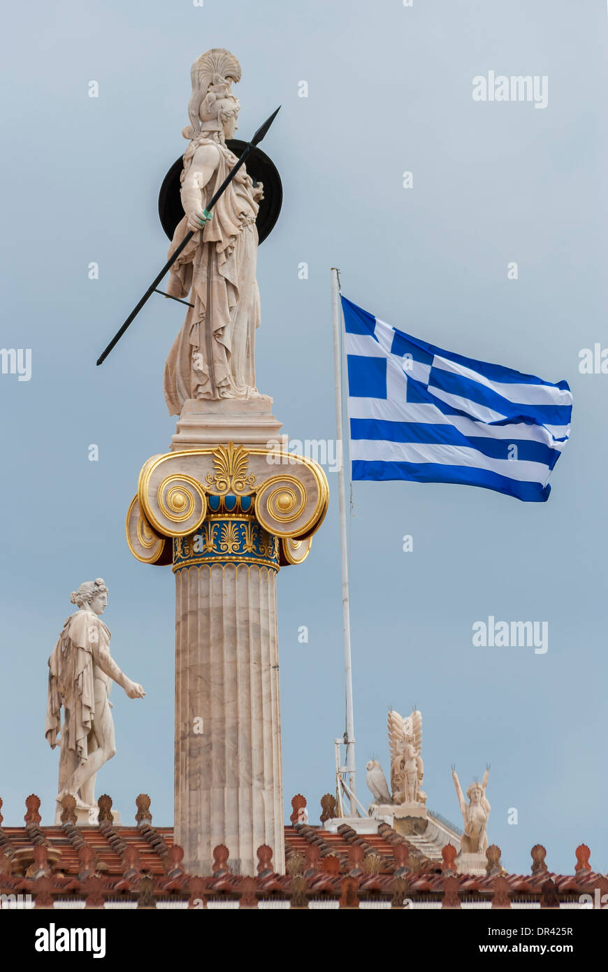 Statue of athena greece hi-res stock photography and images - Alamy