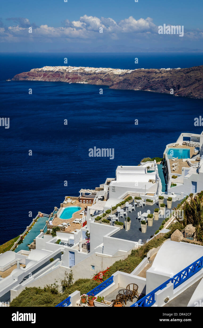 Resort santorini hi-res stock photography and images - Alamy