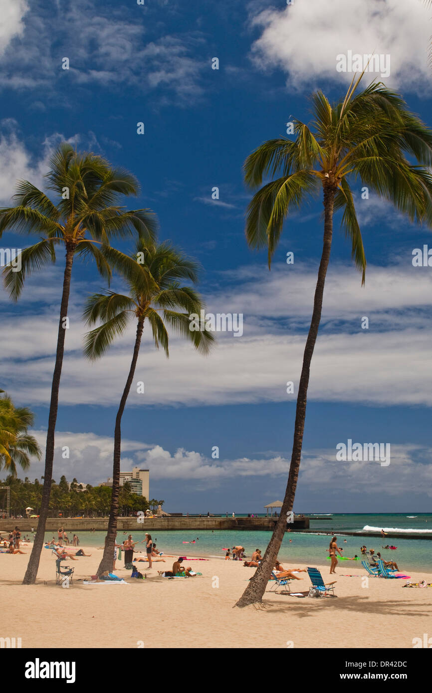 Waikiki beach, oahu, hawaii hi-res stock photography and images - Alamy
