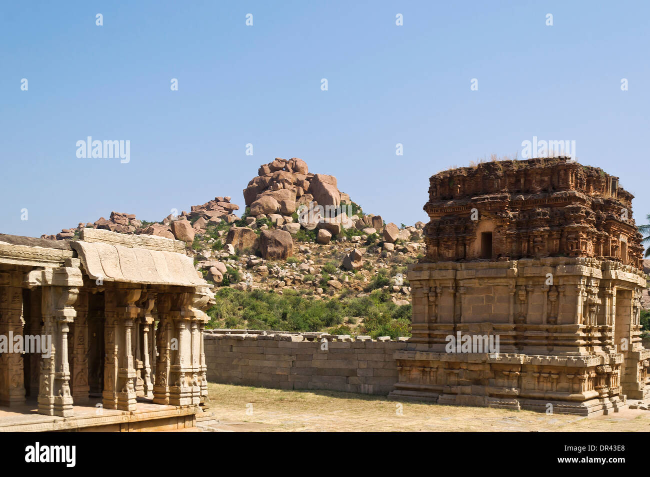 Hampi Ruins, Karnataka, India Stock Photo - Alamy
