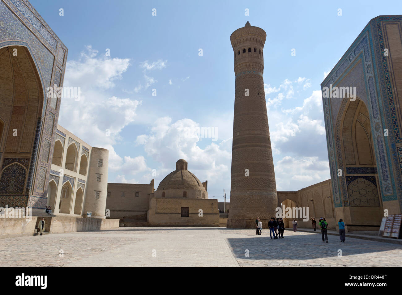 Kalon Mosque and Minaret, Bukhara, Uzbekistan Stock Photo - Alamy