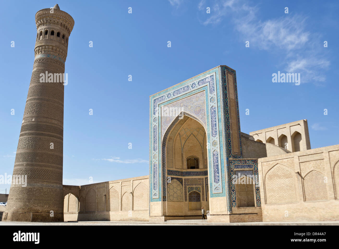 Kalon Mosque and Minaret, Bukhara, Uzbekistan Stock Photo - Alamy