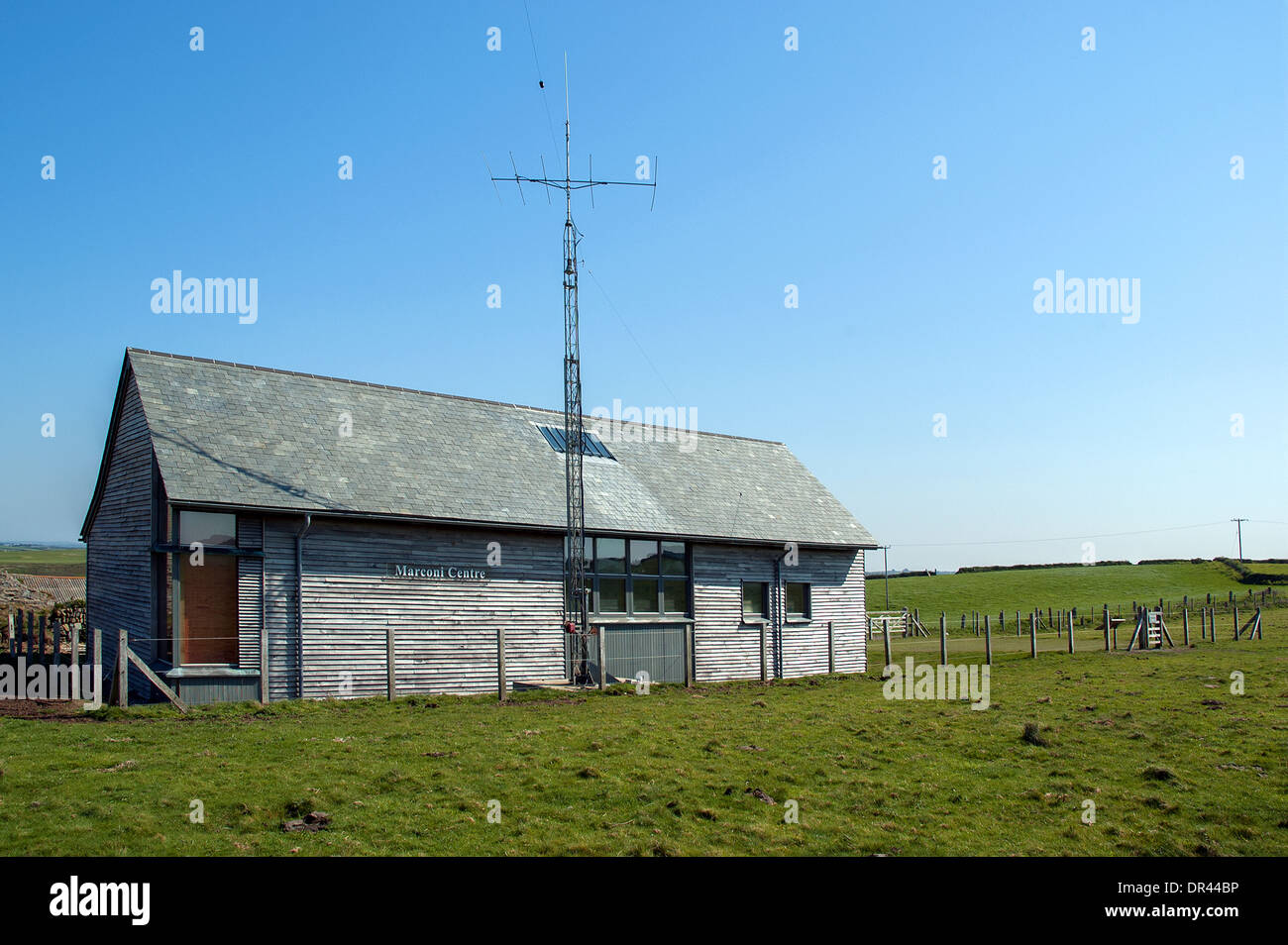 The Marconi centre at Poldhu in Cornwall, UK Stock Photo - Alamy