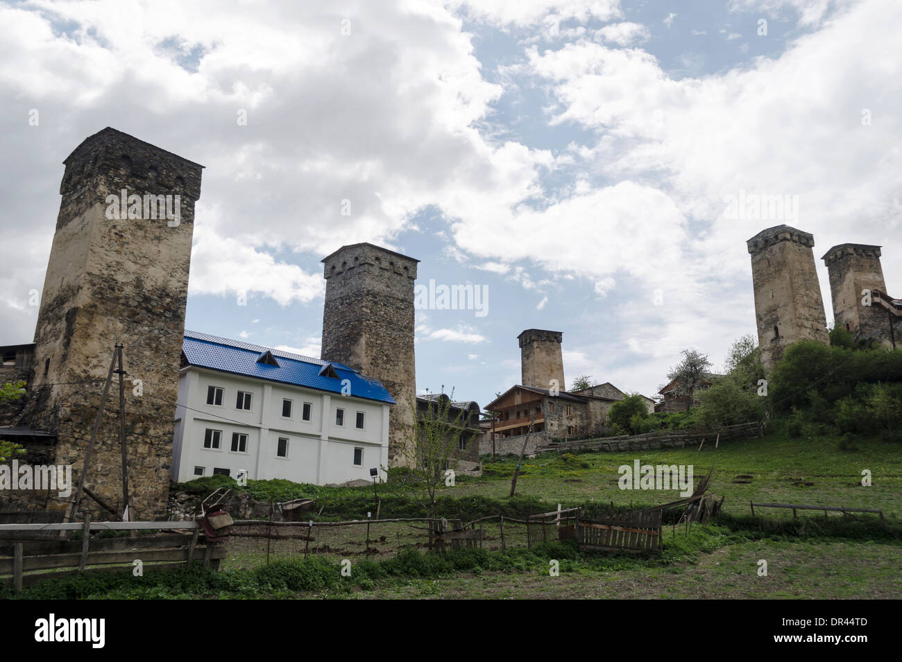 Mestia georgia hi-res stock photography and images - Alamy