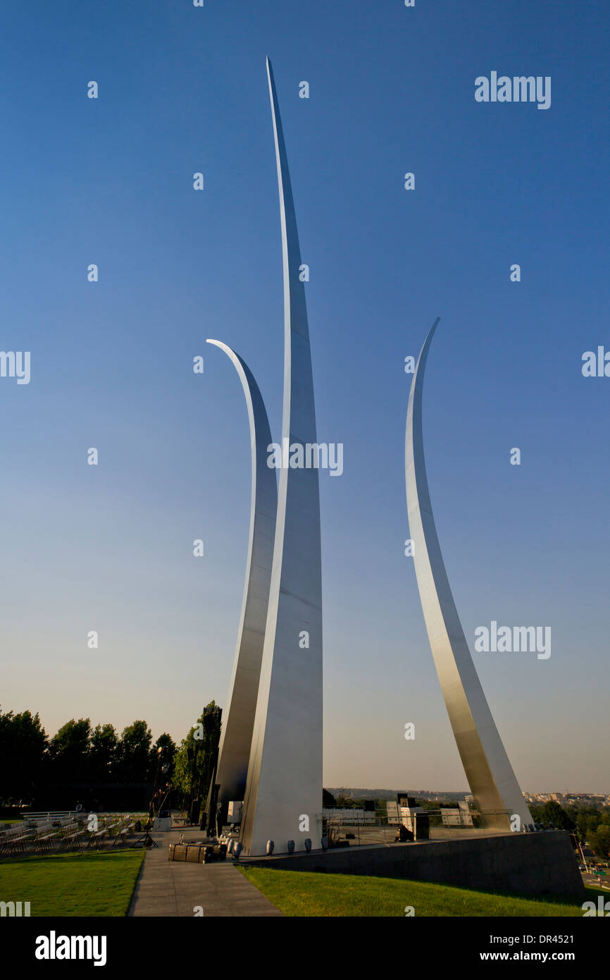 US Air Force Memorial - Washington, DC USA Stock Photo - Alamy