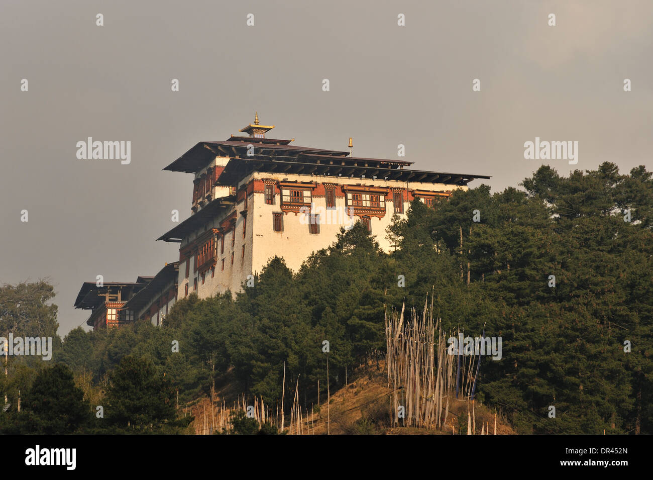 Jakar dzong fortress hi-res stock photography and images - Alamy