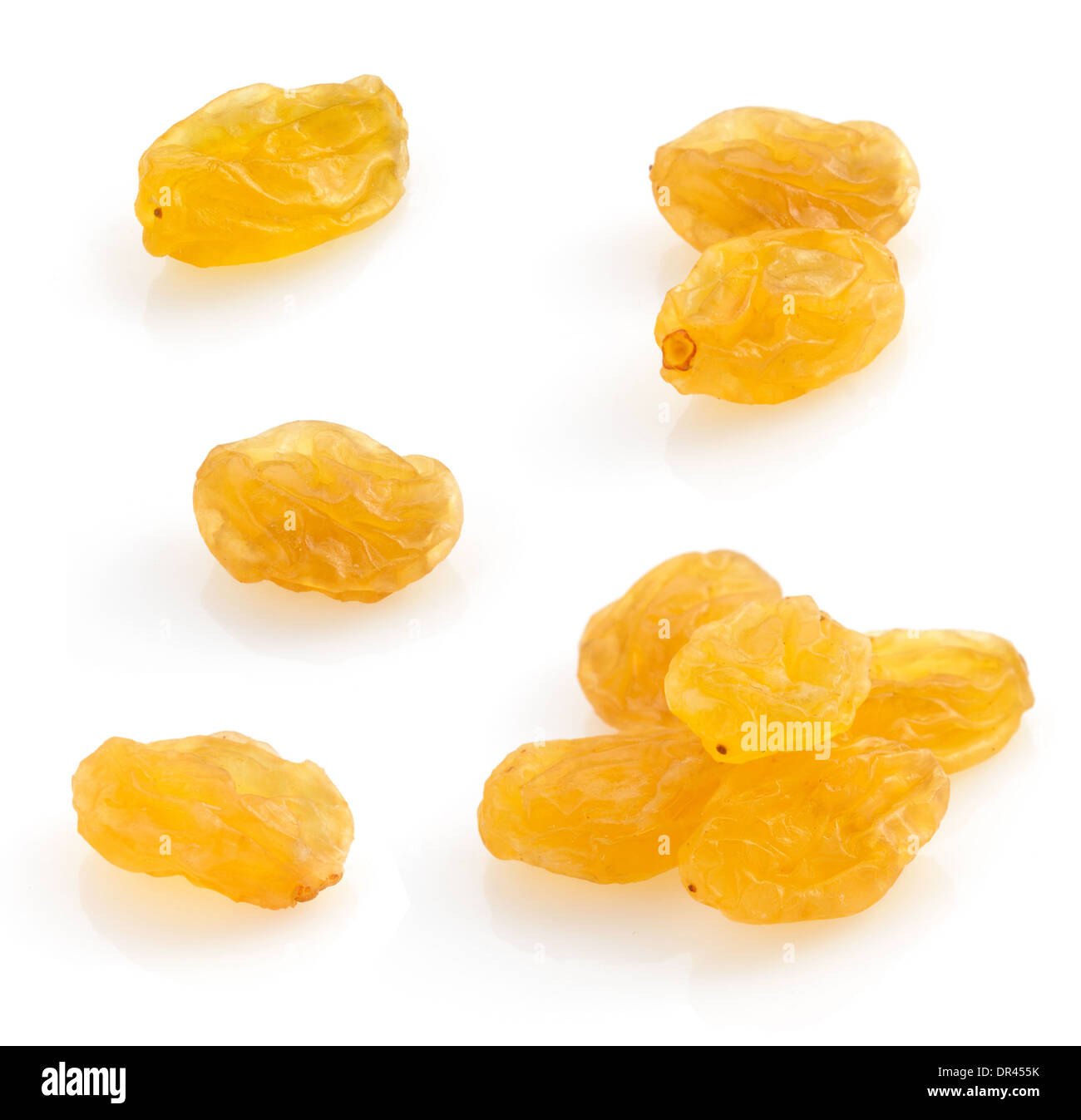 raisins fruit isolated on white background Stock Photo - Alamy