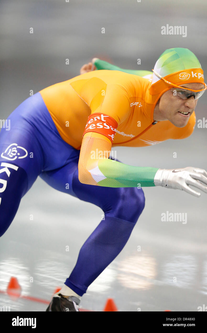 Nagano, Japan. 18th Jan, 2014. Ronald Mulder (NED) Speed Skating ...