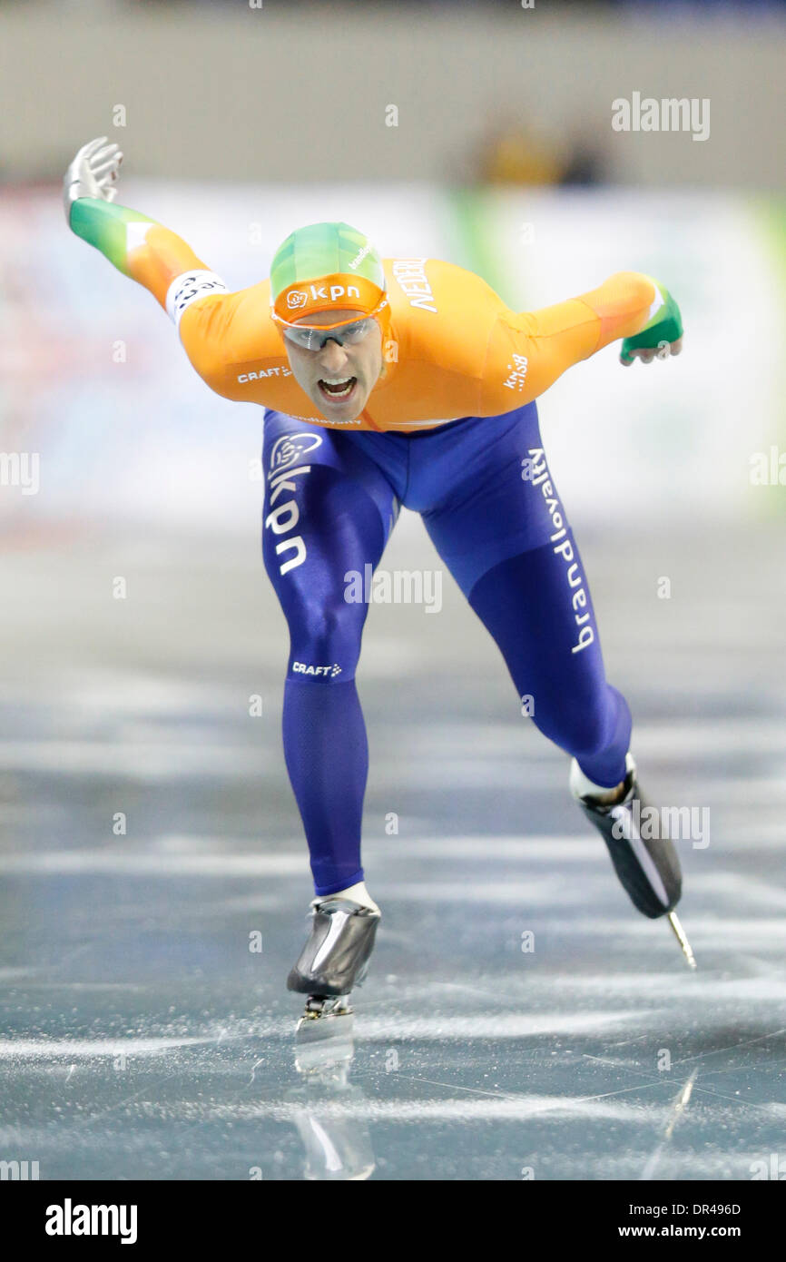 Nagano, Japan. 18th Jan, 2014. Ronald Mulder (NED) Speed Skating ...