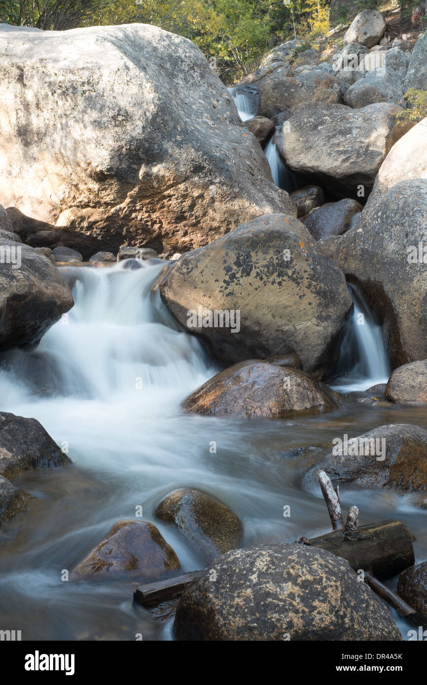 Stream flowing over rocks hi-res stock photography and images - Alamy