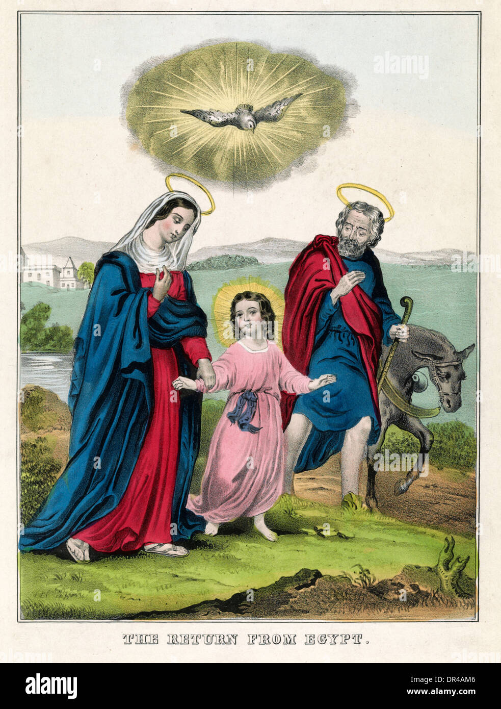 Jesus mary joseph return egypt hi-res stock photography and images - Alamy