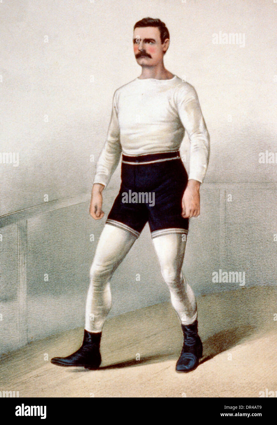 John Ennis: the celebrated pedestrian, circa 1879 Stock Photo - Alamy