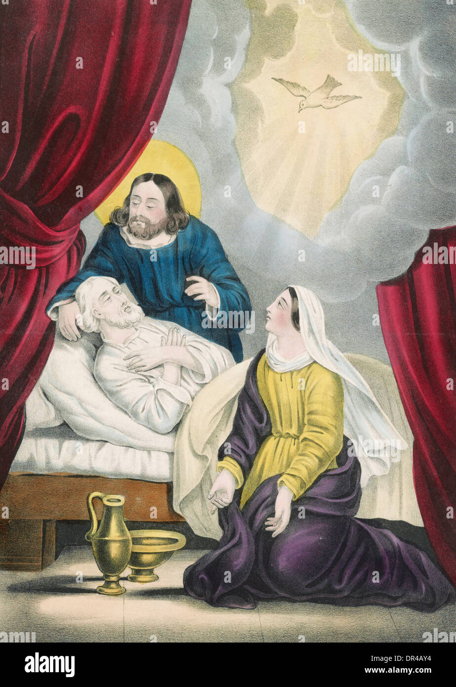 Death of saint joseph hi-res stock photography and images - Alamy