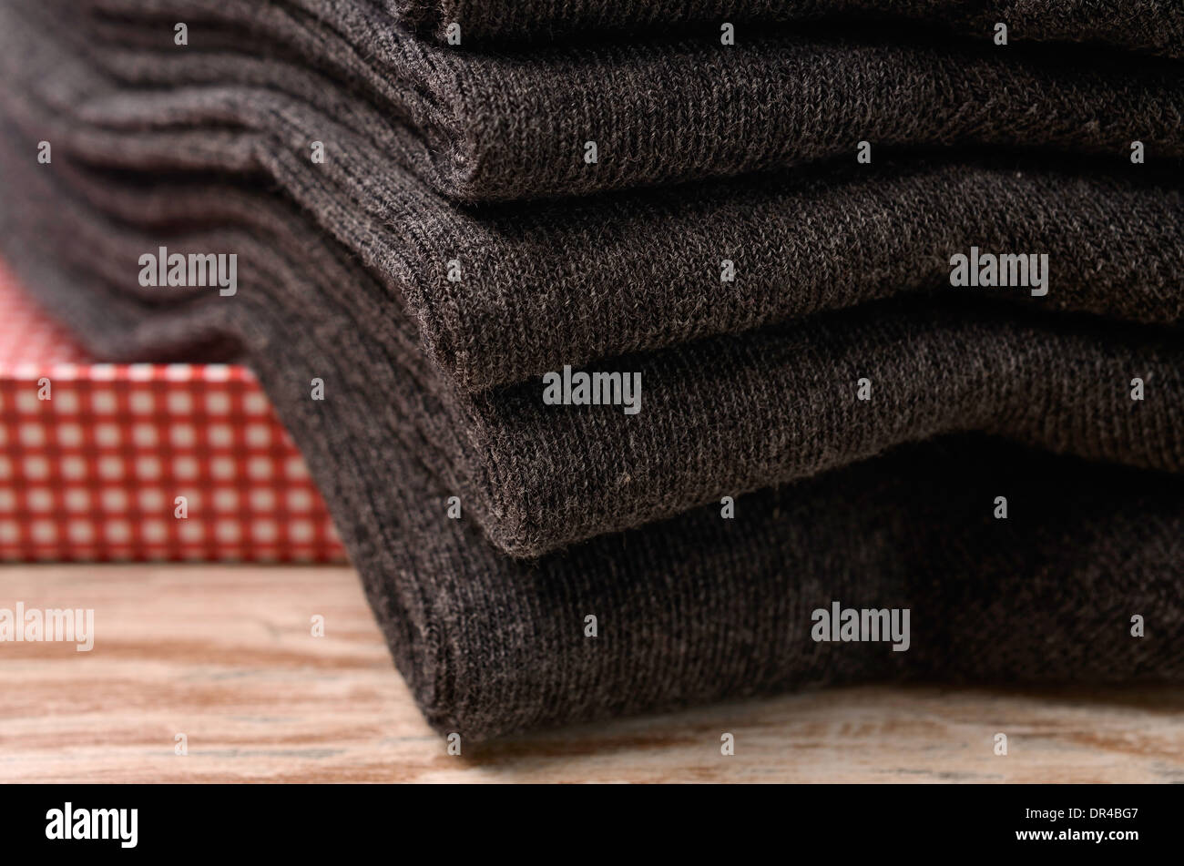 Closeup of grey socks Stock Photo - Alamy