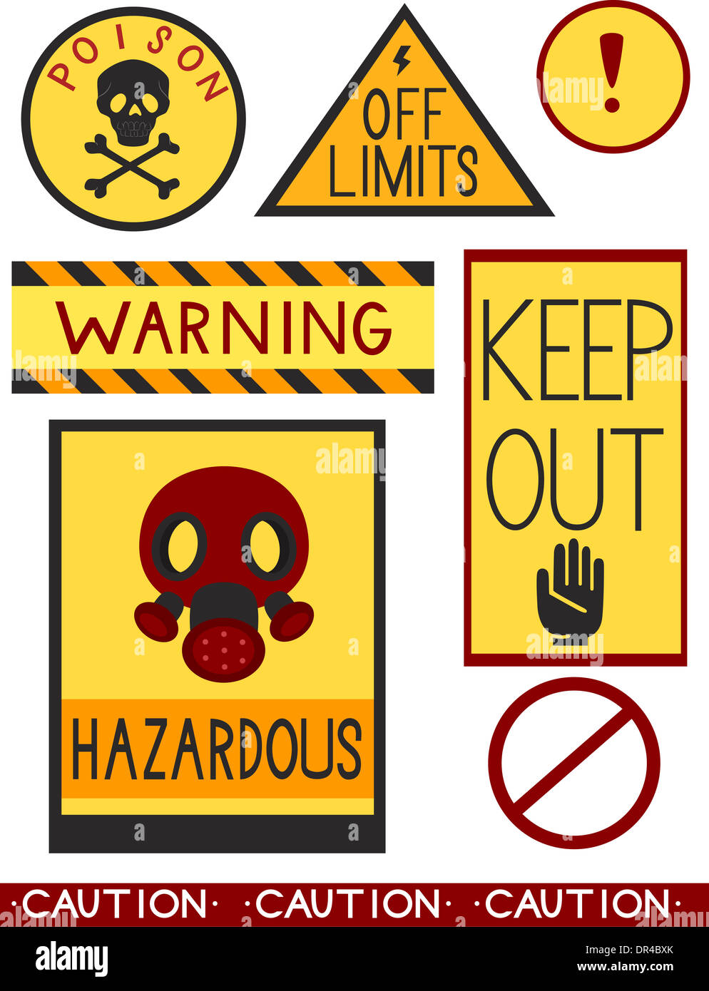 Warning labels hi-res stock photography and images - Alamy