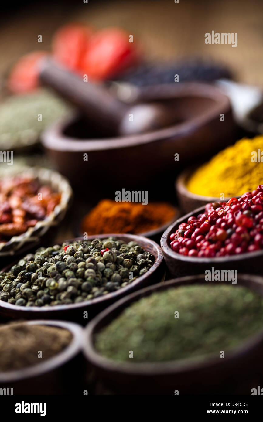 Spices, Cooking ingredient Stock Photo - Alamy