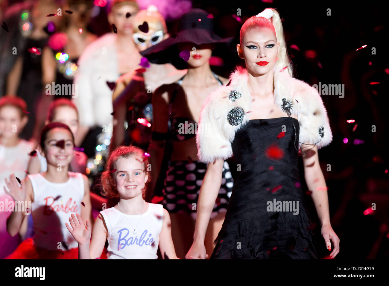 Feb 14, 2009 - New York City, New York, USA - The Barbie Runway Fashion ...