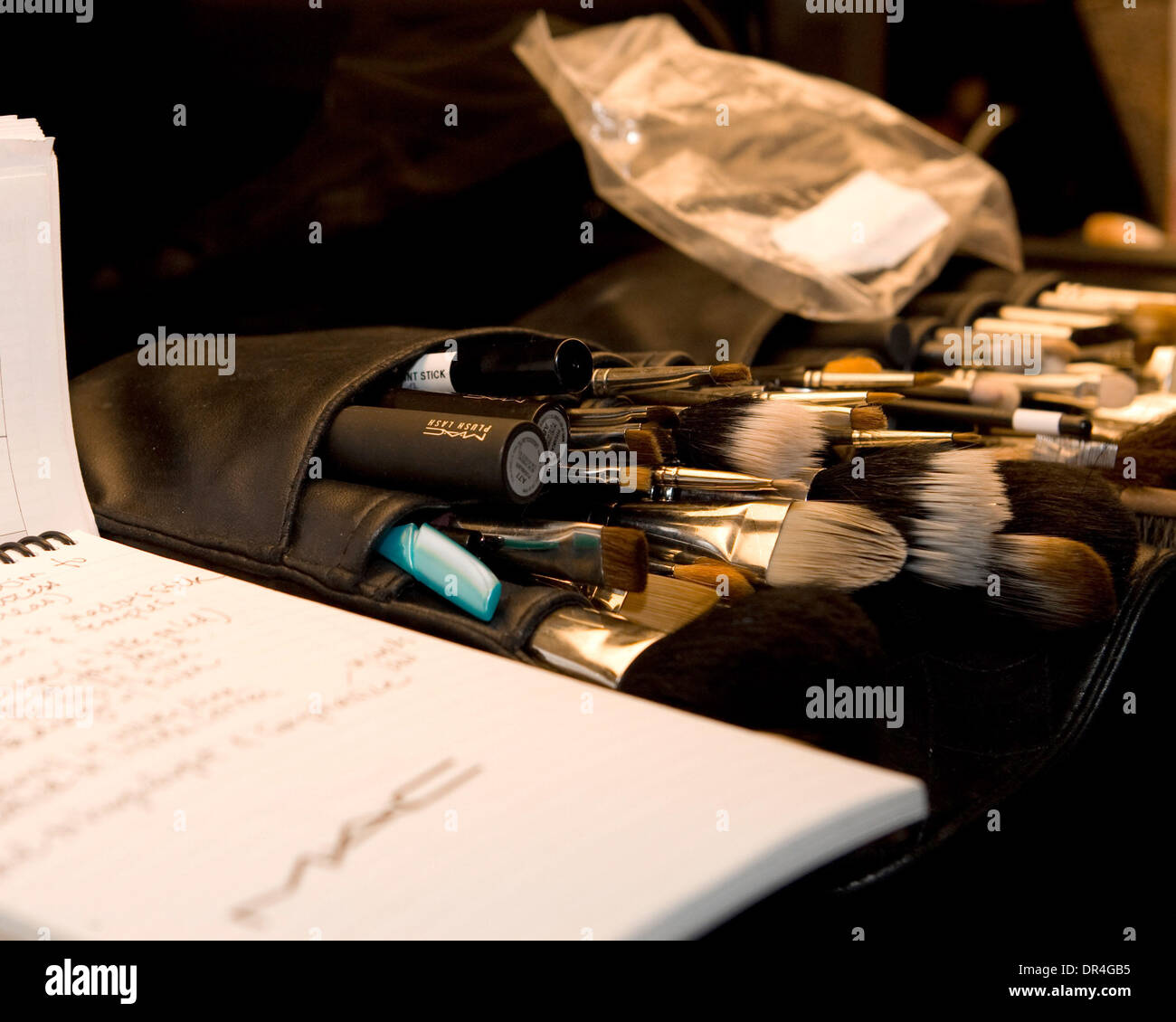 Feb 16, 2009 - New York, New York, USA - Backstage at the Luca Luca ...