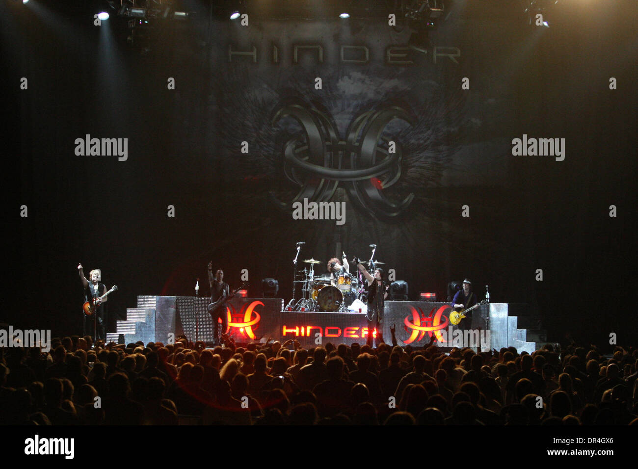 Feb 28, 2009 - New Orleans, Louisiana, USA - Band HINDER performs on ...