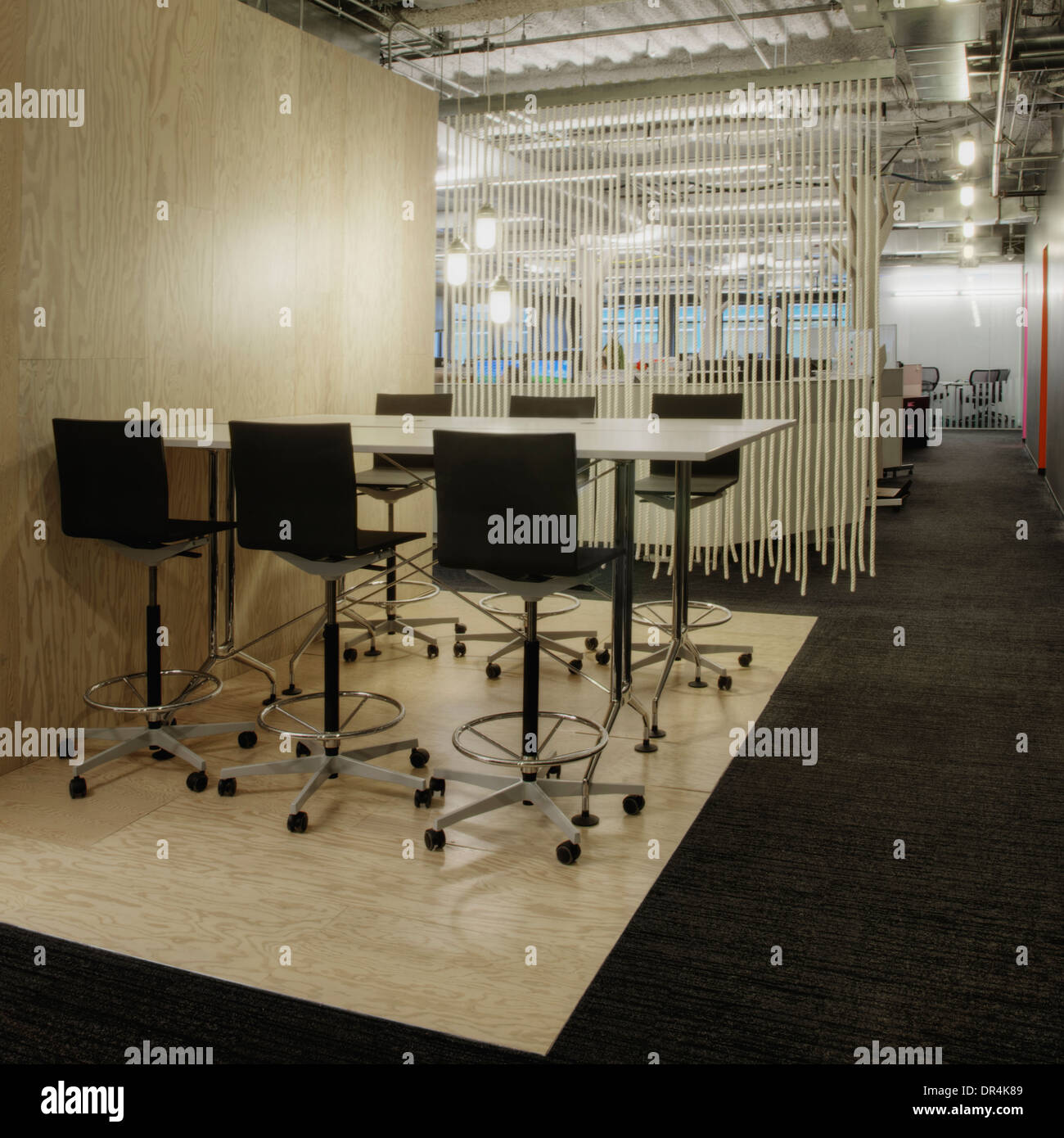Empty meeting room in office Stock Photo - Alamy