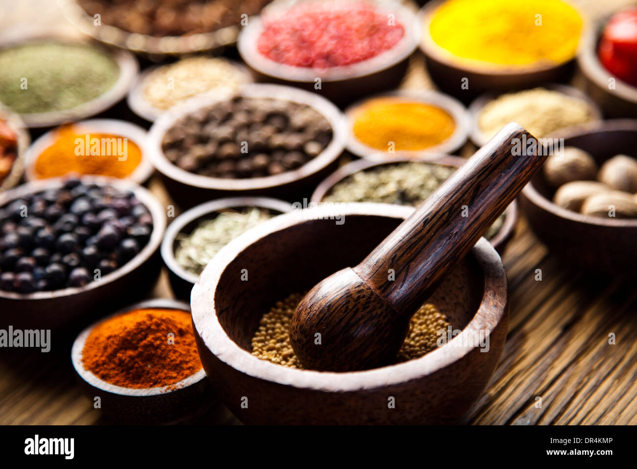 Spices, Cooking ingredient Stock Photo - Alamy