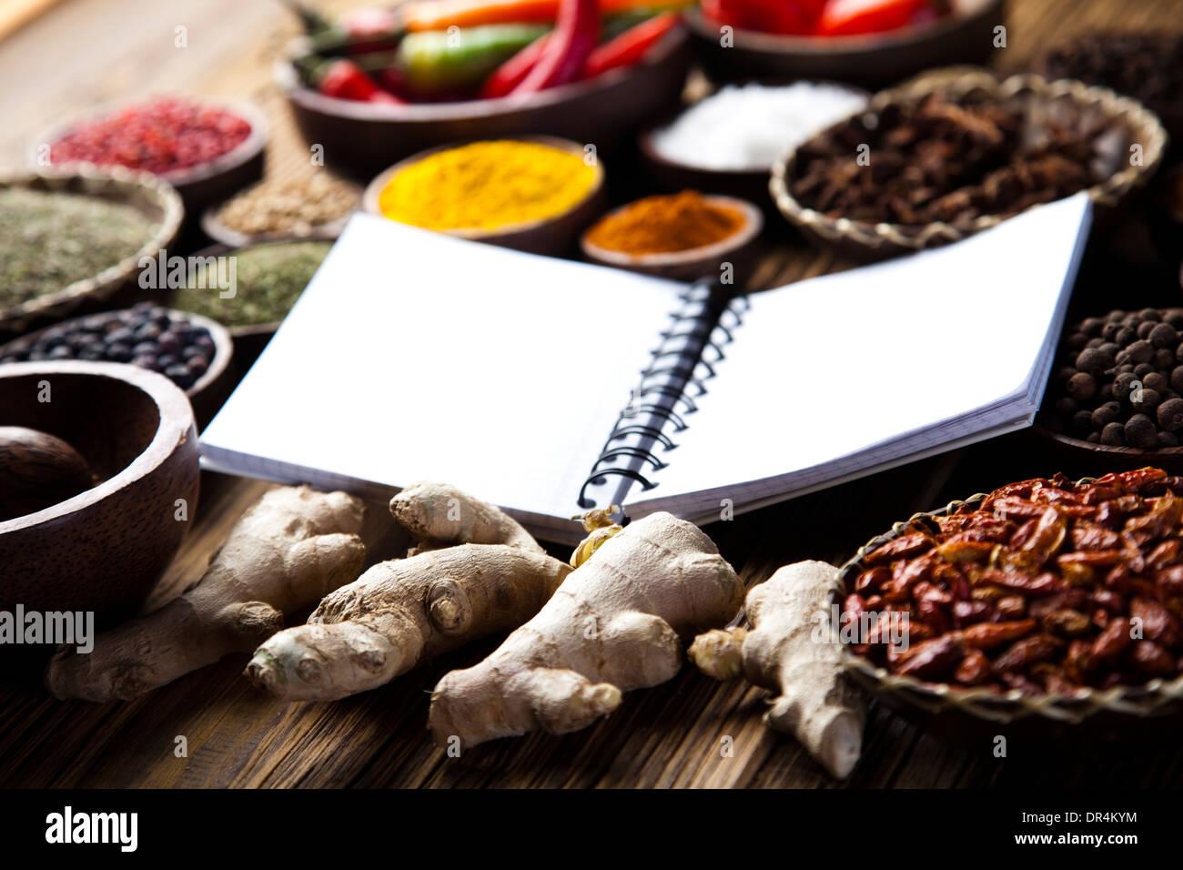 Indian cookbook hi-res stock photography and images - Alamy